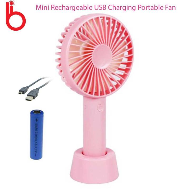 New Mini Rechargeable USB Charging Portable Handheld 3 Gear Speed ...