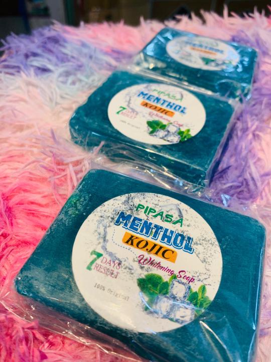 Premium Natural Handmade Menthol Soap | 100g | Daraz.com.bd