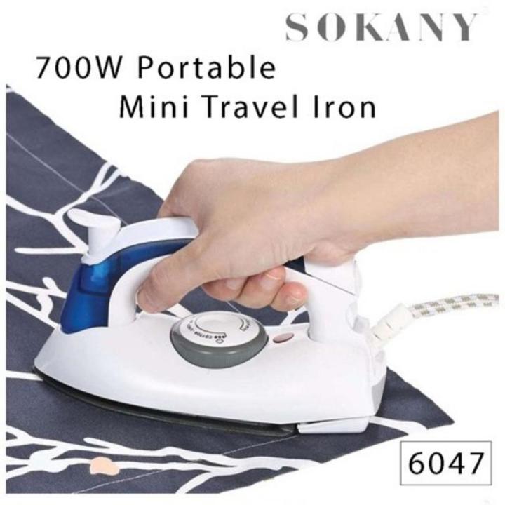 New Sokany Portable Foldable Folding Compact Handheld Steam Travel Iron ...