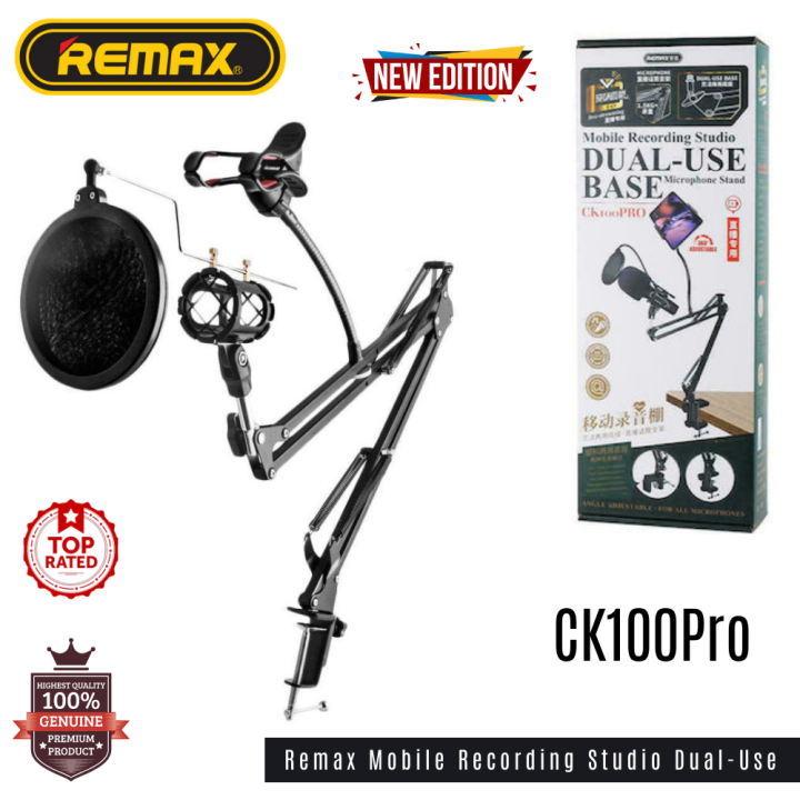 Remax CK100 Mobile Recording Studio Microphone Stands Lazy pods | Daraz ...