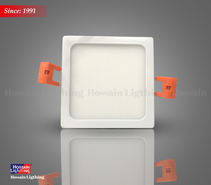 Conceal LED Spot (Panel) Light 8 Watt Warm 3000K Body Square Color ...