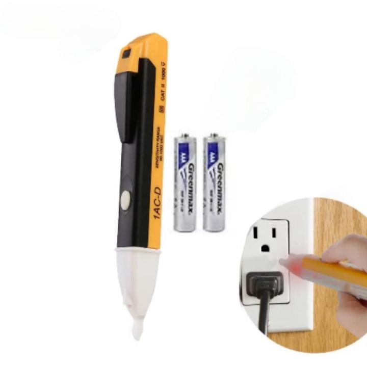 Voltage Meter AC DC Detector-Electric Test Pencil (90V to 1000V ...