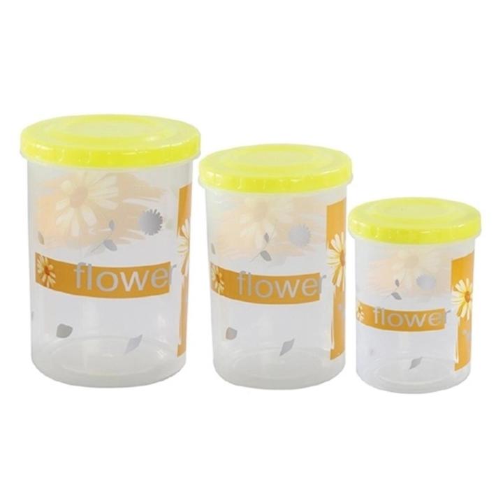 RFL Store Container 3pcs Set Trans 87807 | Daraz.com.bd