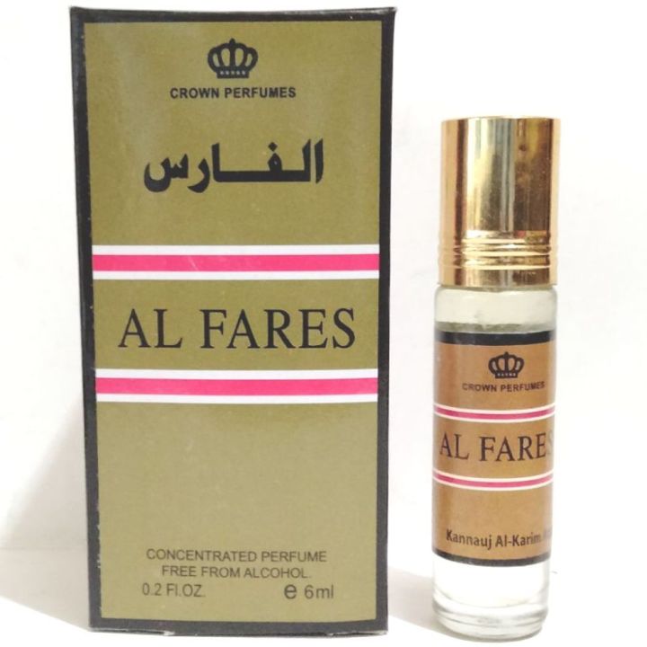 Al Fares Attar 24 Hours Long-Lasting and 100% Halal 6ml Ator | Daraz.com.bd