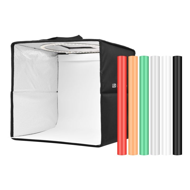 30cm/ 11.8inch Foldable LED Light Tent Tabletop Photo Studio Light Box ...