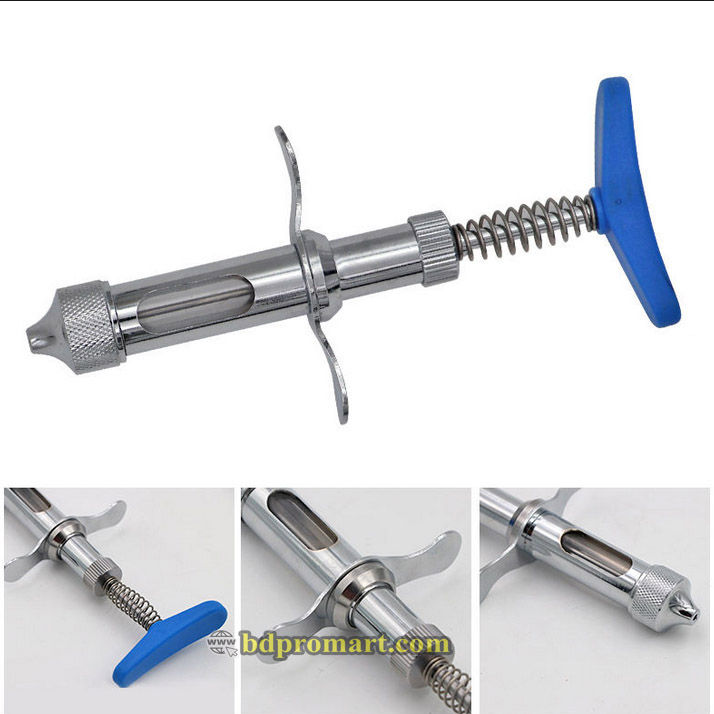 2ml Chicken Poultry Pox Vaccine Syringe Needle - Automatic Poultry Fowl ...