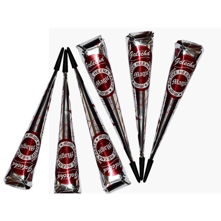 Golecha Mehendi Mehedi Cone / Henna Cone (Clinically Tested) - 175gm ...
