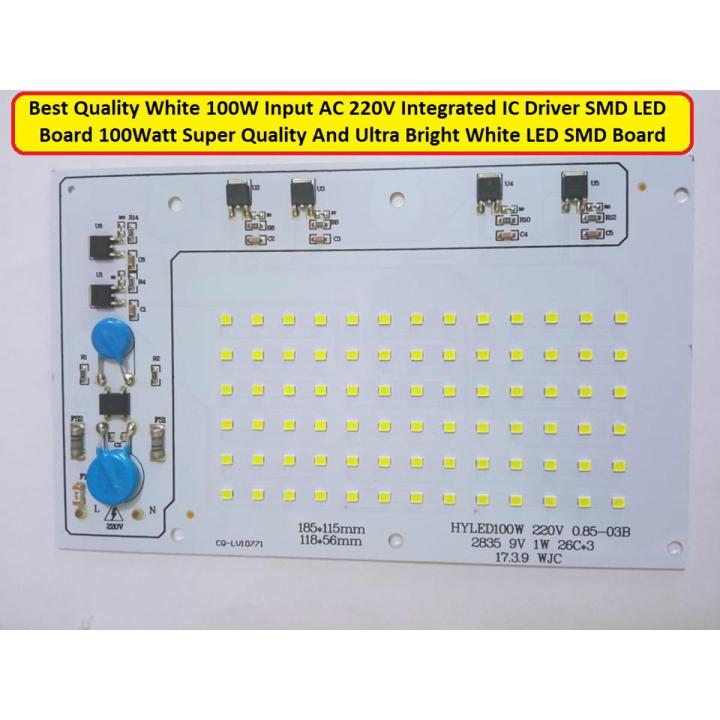 Best Quality White 100W Input Ac 220V Integrated Ic Driver Smd Led ...
