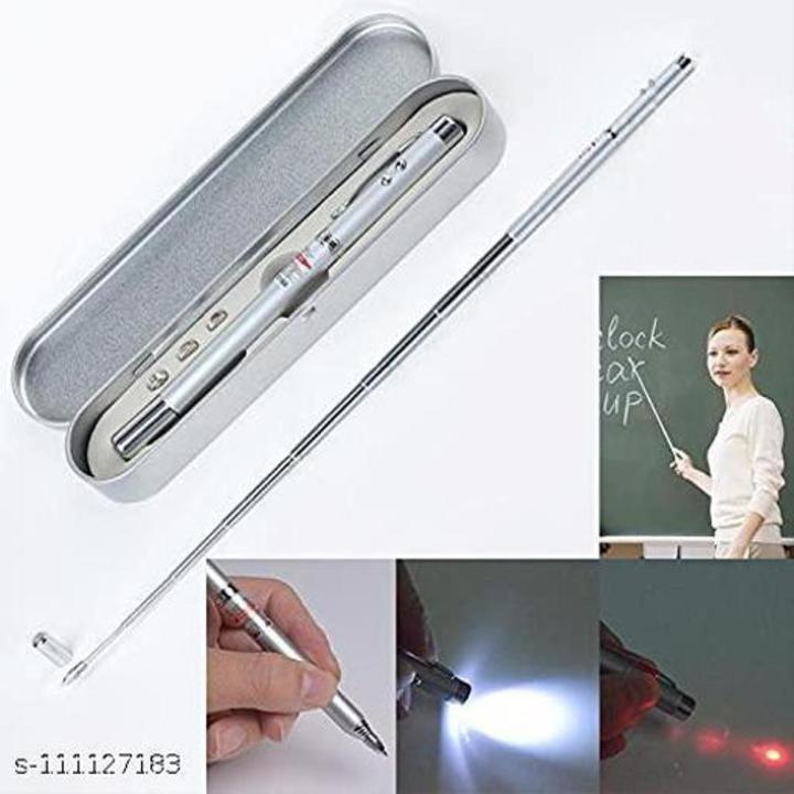 5 in 1 Laser Pointer Light Pen Extendable Head | Daraz.com.bd