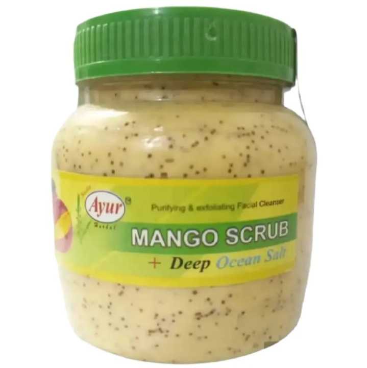 Ayur Mango Scrub+Deep Ocean Salt | Daraz.com.bd