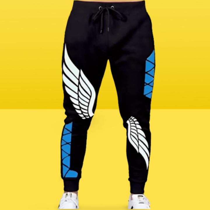 FF Black Angelic Pant with wings | Daraz.com.bd