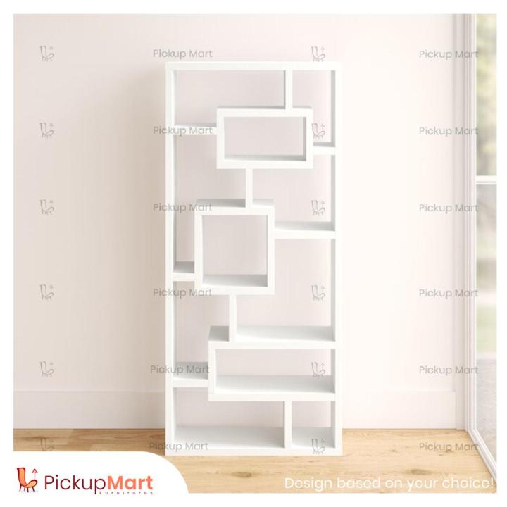 Laminated Board Book Shelf Showpiece Rack Living Room furniture BS-1 ...