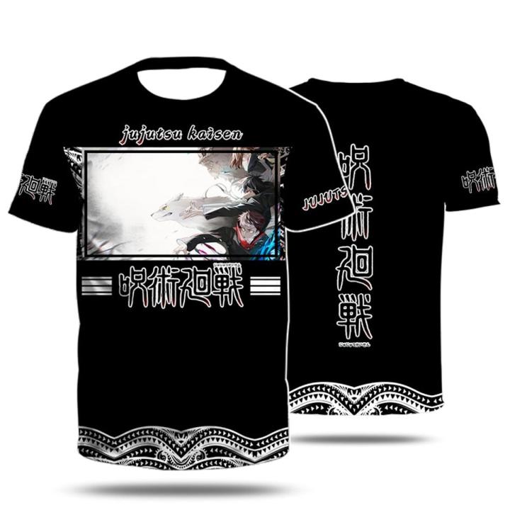 In 2021 Anime Clothes Jujutsu Kaisen Fushiguro MeguT-Shirt Round Neck ...