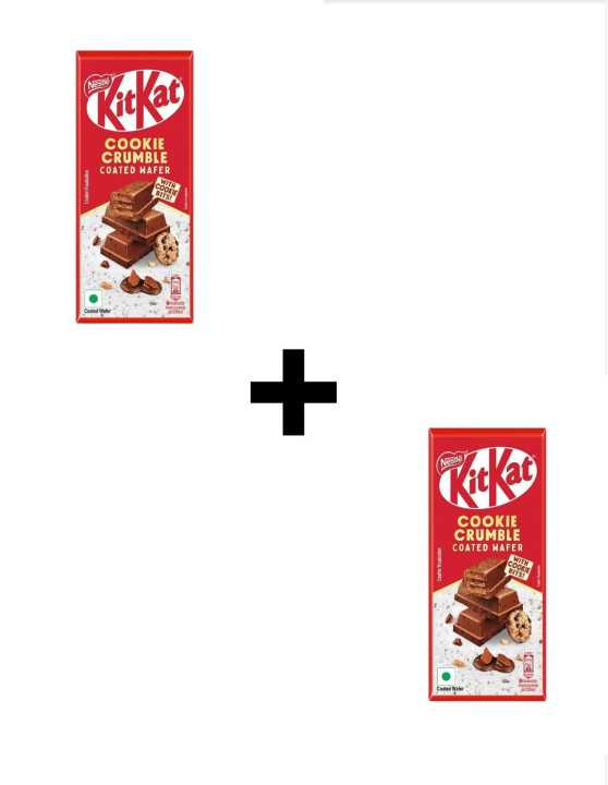 Nestle KitKat KitKat Cookie Crumble Coated Wafer 50 gram 2p | Daraz.com.bd