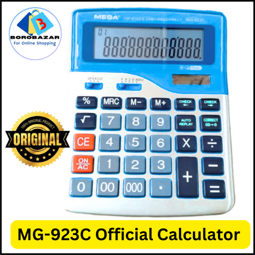 Mega mg 923c calculator 12 Digit - Dual Power MG-923C- 1pcs calculator ...