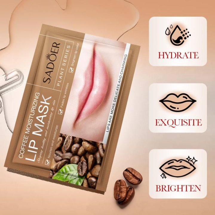 SADOER Coffe Moisturizing Lip Mask - 1Pcs | Daraz.com.bd