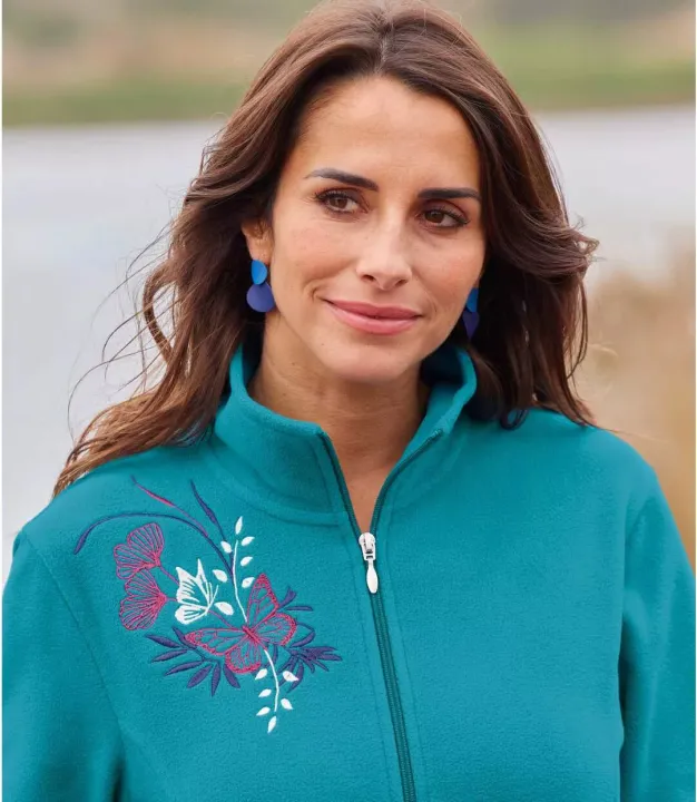 Butterfly Ambotari Premium Quality Stylish Sweatshirt For Women's (Blue ...