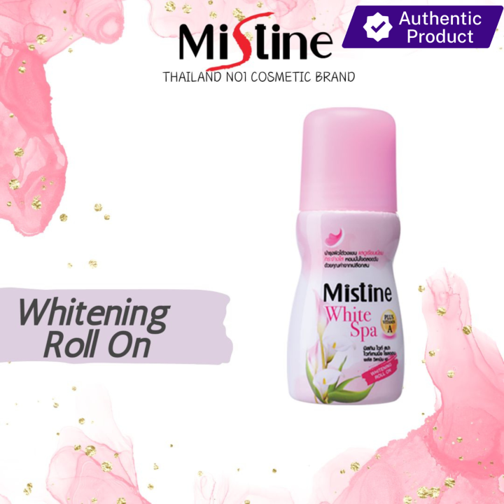 MISTINE WHITE SPA WHITENING ROLL ON PLUS VITAMIN A 35ML | Daraz.com.bd