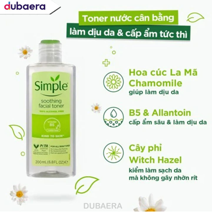 Facial Toner Simple 200 ml | Daraz.com.bd