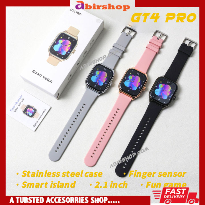 GT4 Pro HD Large Screen Smart Watch Answer Call IP67 Waterproof Sports ...