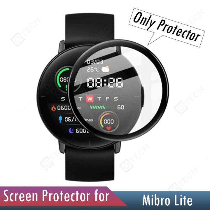 Mibro Lite -3D Full Coverage Protective Film Scratch Proof Clear Soft ...