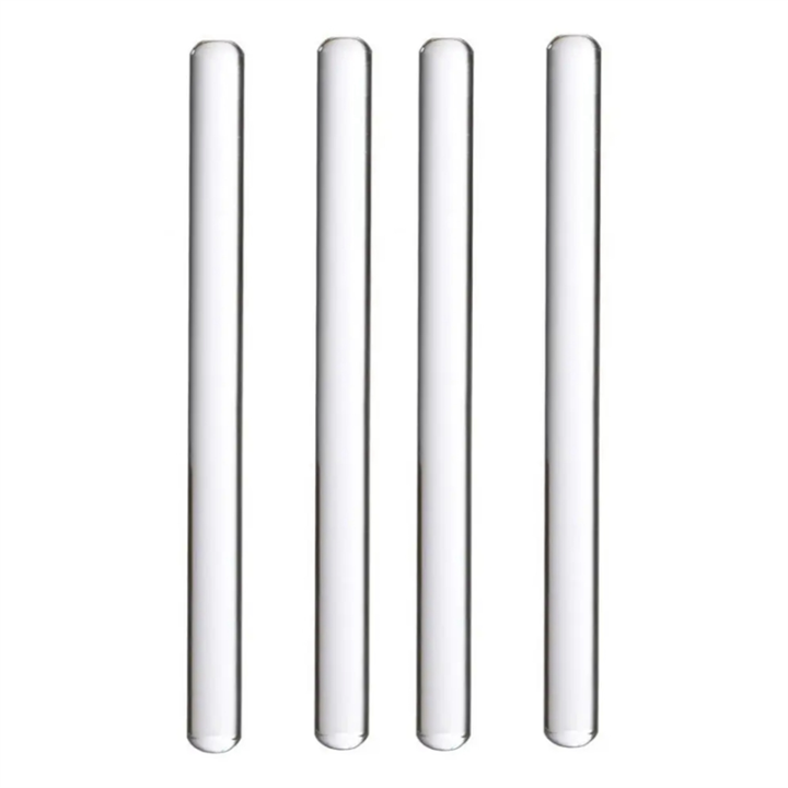 4Pcs 6.5Inch Rolling Pin Clear Clay Rolling Pins Fondant Rolling Pole ...