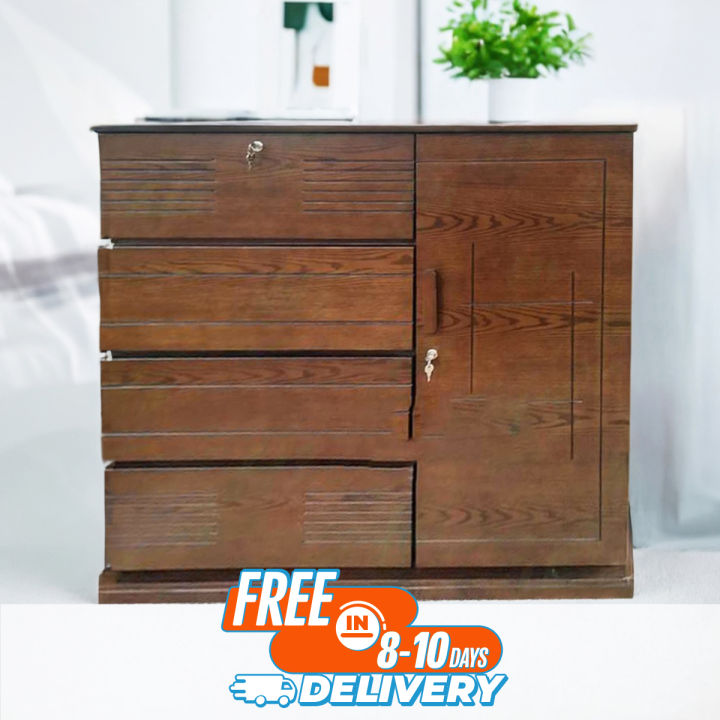Malaysiyan Process Wood Wardrobe Tetul Color - W -254(null) | Daraz.com.bd