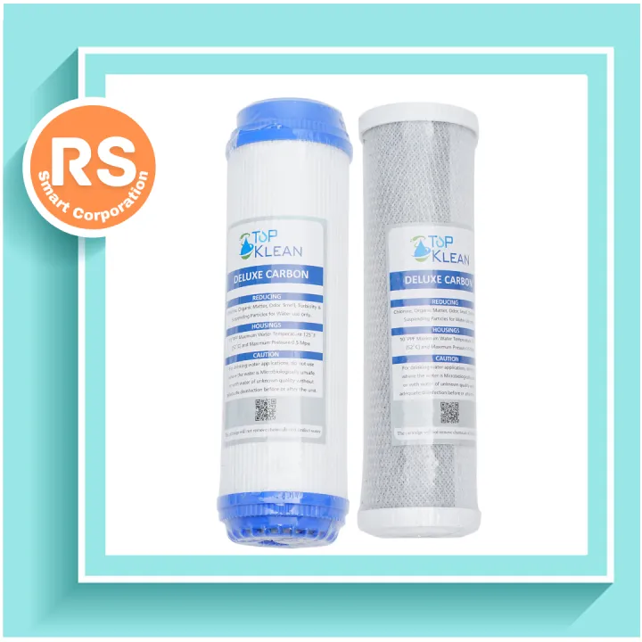 Top Clean-10" Activate Box Carbon + Net Carbon-2 Pcs | Daraz.com.bd