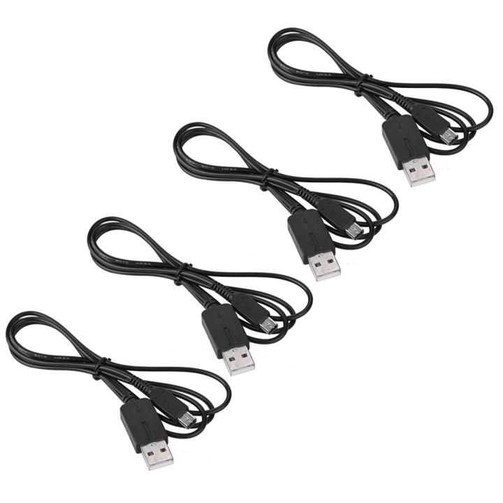 4Pcs USB Power Charging Cable Adapter Cord Line For 3DS//NEW/2DS ...