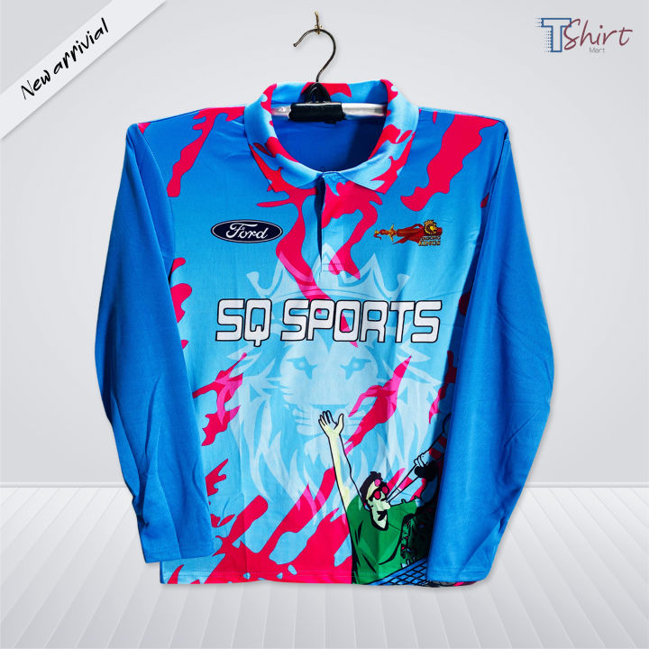 Chittagong challengers Jersey for Man - Full Sleeve Collar BPL Jersey ...