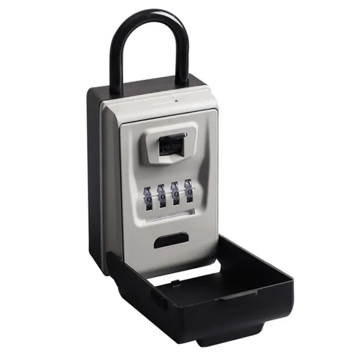 Security Hook Lock Boxes Outdoor Key Hider Waterproof for House Key ...