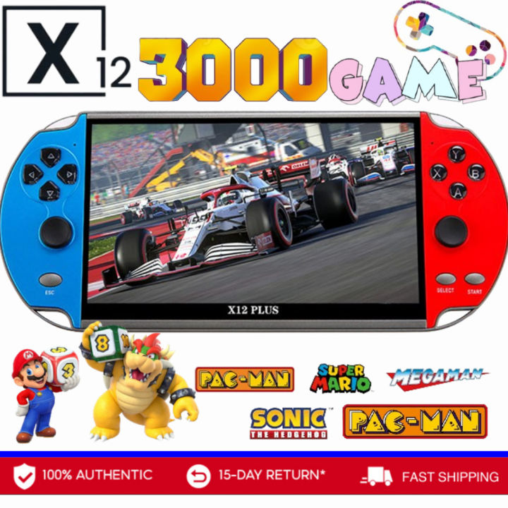 New Version 2024 X12 Video Game Console Handheld PSP Game Player Built ...