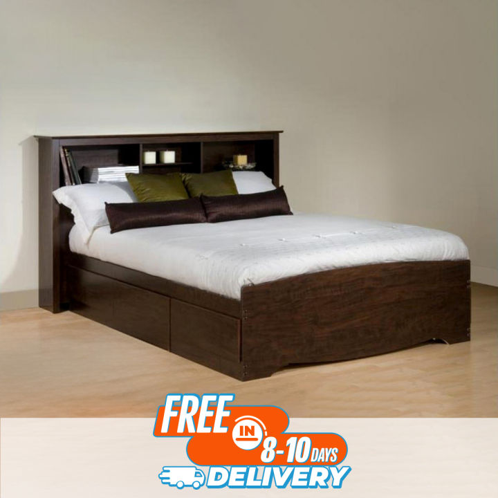 Andormahal (MDF) King box khat/bed (without drawer)-(6 ft by 7 ft ...