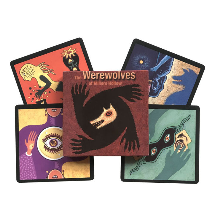 Hot selling The Werewolf Cards A 24 Table Game With Paper Guidebook ...