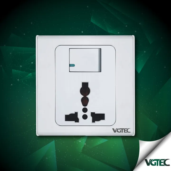 VGTEC - 3 Pin MF Socket / Multifunctional Socket (Exclusive series ...