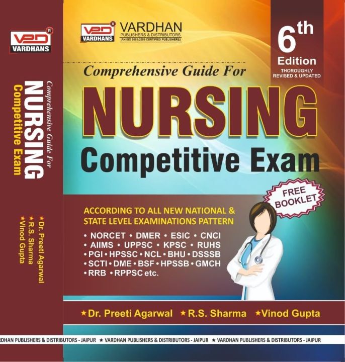 Vardhan's - Comprehensive Guide for Nursing Competitive Exam by Preeti ...