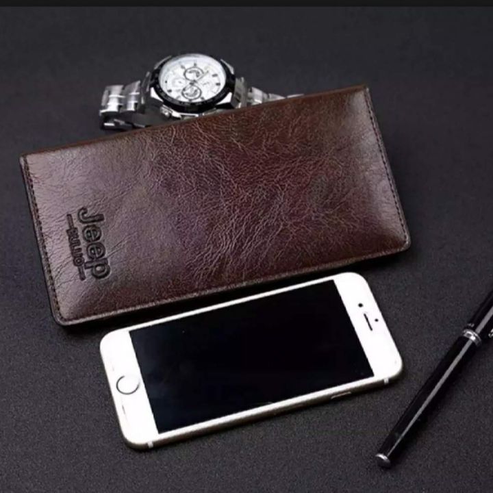 Jeep Artificial Leather Long Wallet For Men | Daraz.com.bd