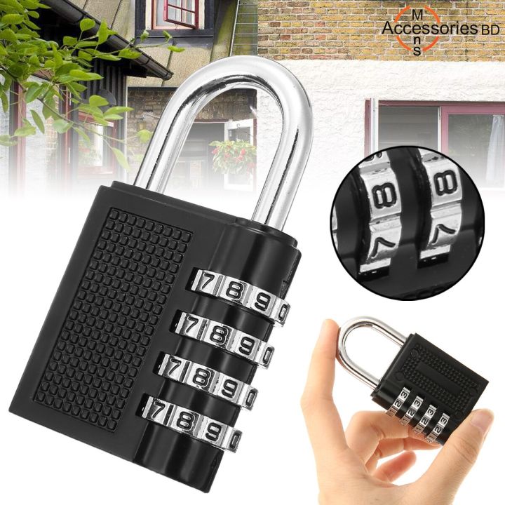 3 DIGITS PASSWORD RESETTING COMBINATION LOCK PADLOCK | Daraz.com.bd