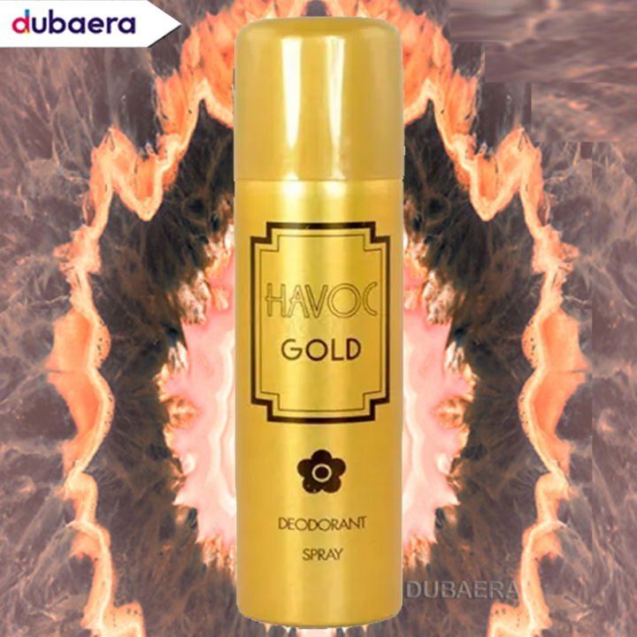Havoc Deodorant Body Spray Gold 200 ml | Daraz.com.bd