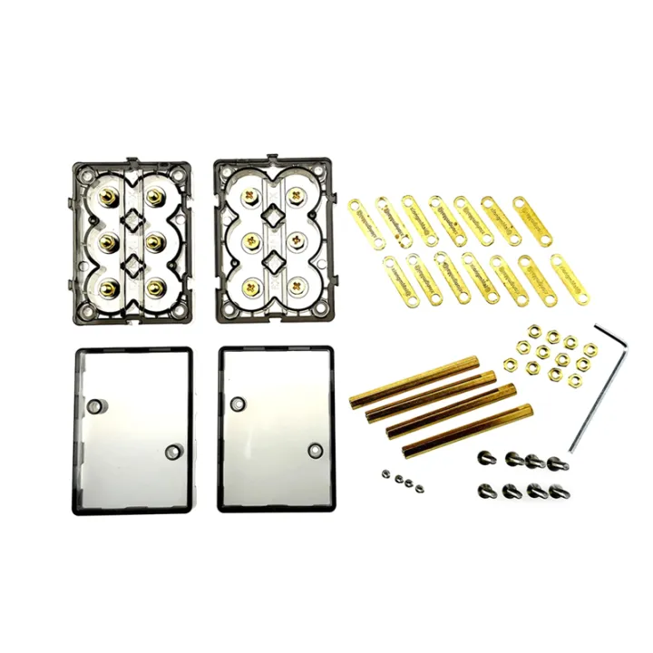 Welding Free DIY Tool Spliceable Battery Box Battery Holder for 12V 24V ...