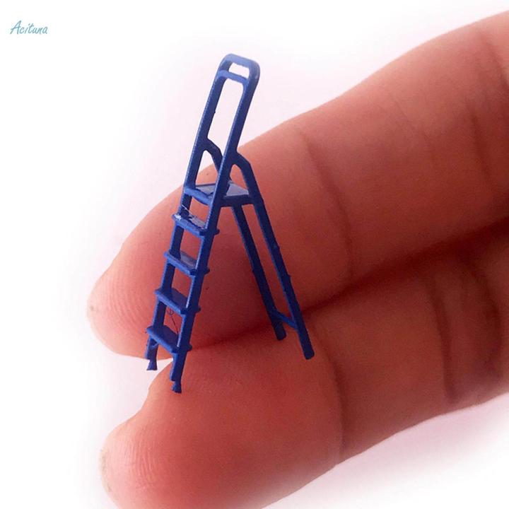 1/64 Figures Ladder Miniatures Layout Street Scene DIY Projects S Scale ...