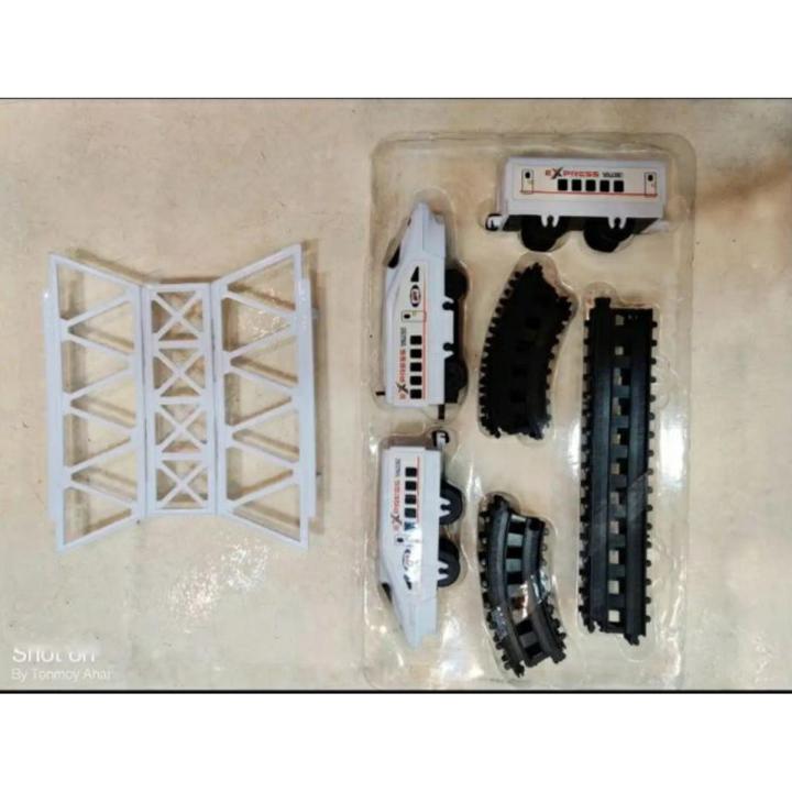 Mini Express Train Set For Kids 1 Battery Operated Train Set | Daraz.com.bd