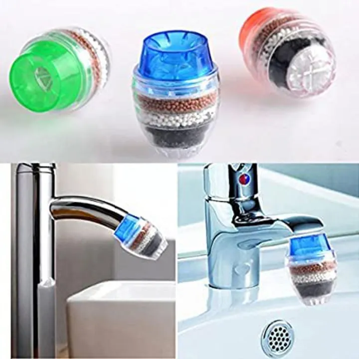 Water Filter Faucet Purifier Kitchen Tap Filtration Activated Carbon ...