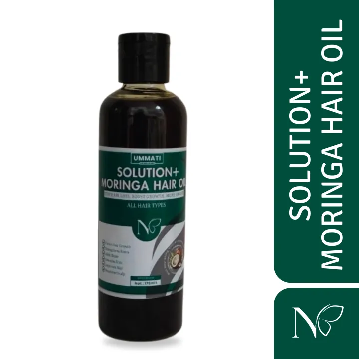 Solution+ Moringa Hair Oil For Women And Men, Growth Therapy | Daraz.com.bd
