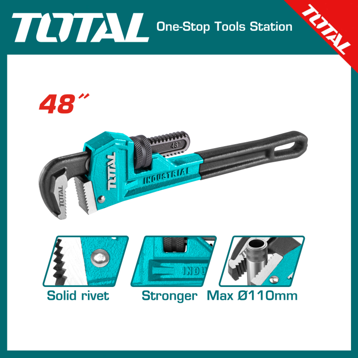 TOTAL Pipe Wrench 48" THT171486 | Daraz.com.bd