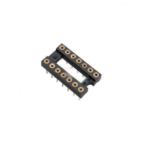 5Pcs X 14 Pin Machine tooled IC Socket (Round IC Base) | Daraz.com.bd
