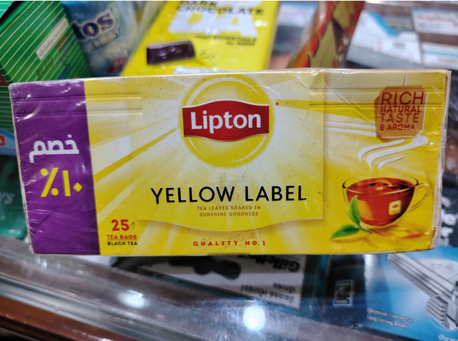Lipton Yellow Label Tea Bags - International Blend 25 per pack | Daraz ...