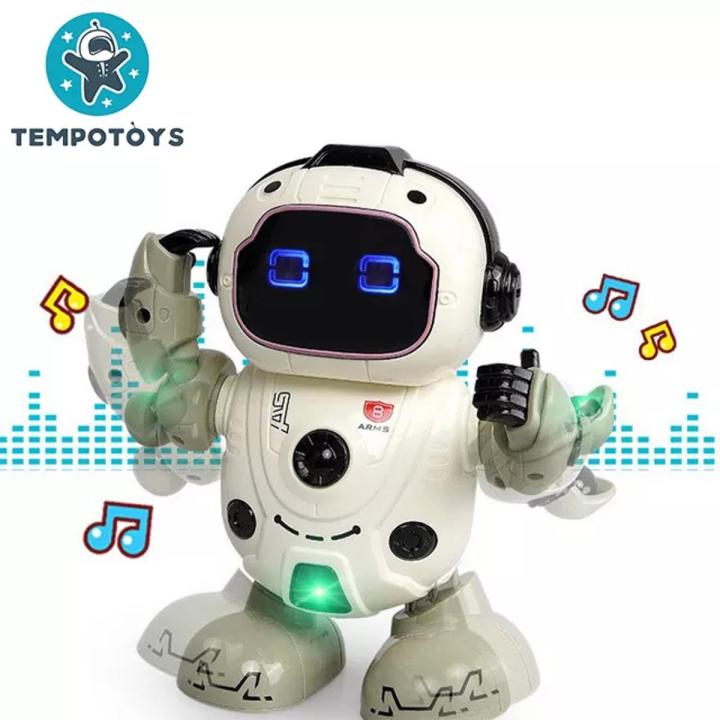 Dance Robot Musical Smart Electric Walking Dancing Robot Toys with ...