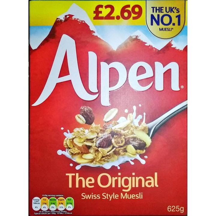 Alpen The Original Swiss Style Muesli - 550gm | Daraz.com.bd