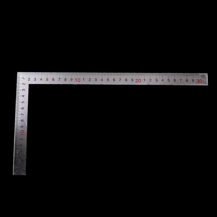 Stainless Steel 15x30cm 90 Degree Angle Metric Try Mitre Square Ruler ...